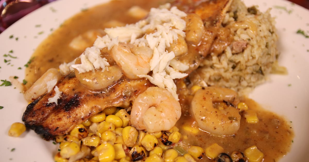 Redfish Ponchartrain - Louisiana Bistreaux Seafood Kitchen