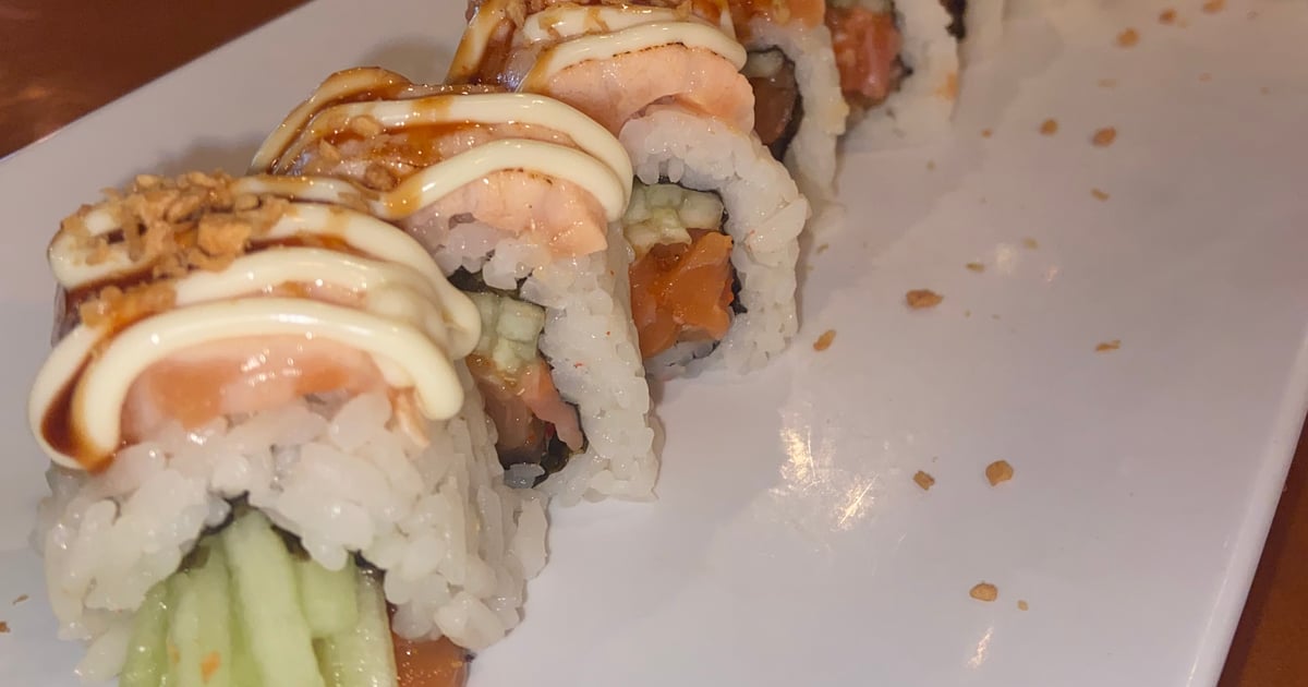 Torched Salmon Roll - Sushi - Japaneiros Sushi Bistro & Latin - Asian ...