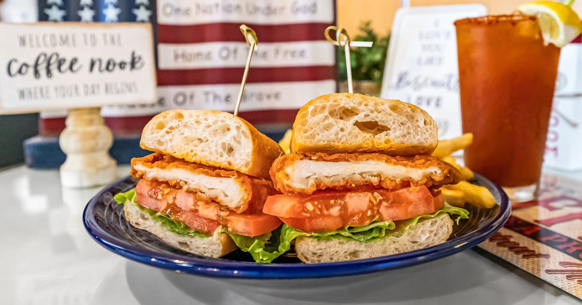 Buffalo Chicken Sandwich - Lunch - JT's Diner - American Restaurant in ...