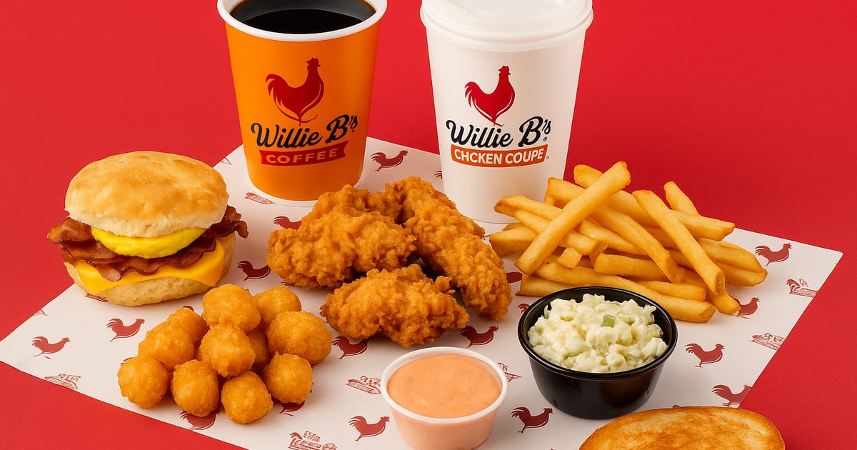 Menu - Willie B's Chicken Coupe