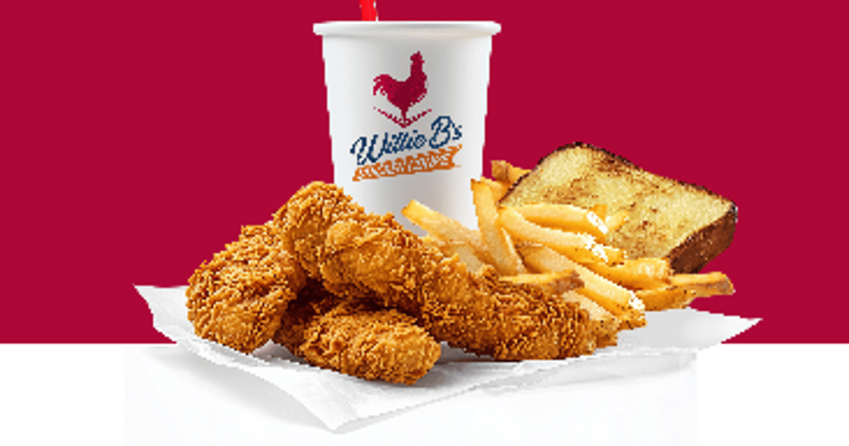 Menu - Willie B's Chicken Coupe