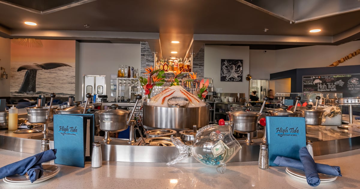 Locations & Menus - High Tide - Seafood Restaurant