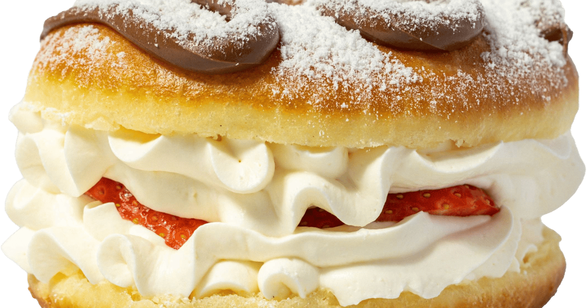 Chantilly Fresa Nutella - Glaze Donuts