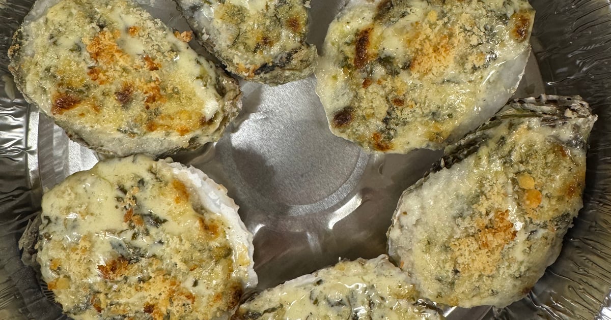 Oysters Rockefeller - Richard's Seafood Stop-Fallston - Seafood ...