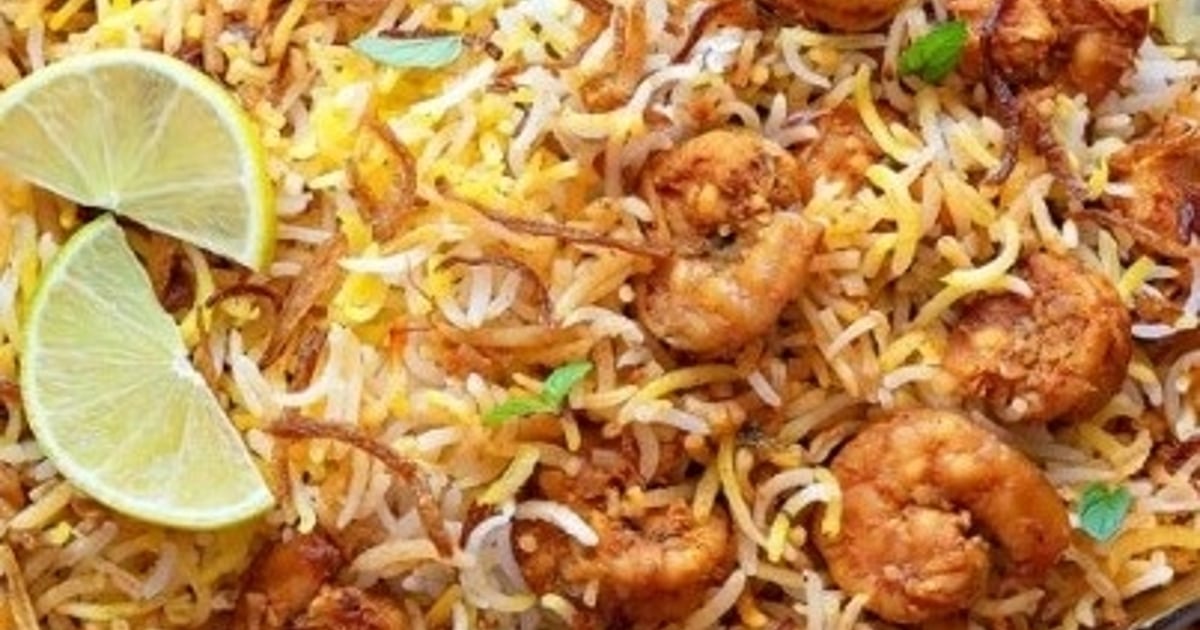 Shrimp Biryani - Chaat Corner | Authentic Indian & Pakistani Street ...