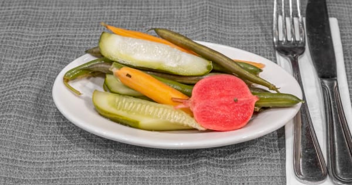 Pickled Vegetables - Main Menu - Manor Oktoberfest - Bavarian ...