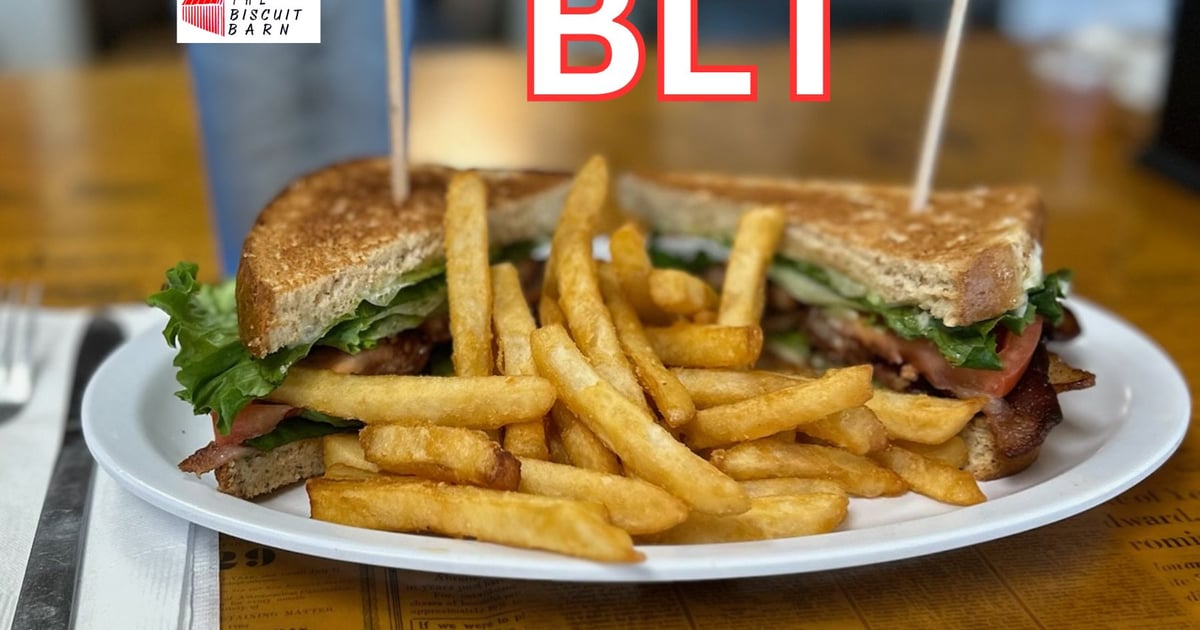 The BLT - 2024 Biscuit Barn Menu - The Biscuit Barn - Diner in Crystal ...