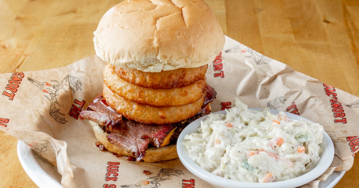 Swamp Donkey Burger - Main Menu - Buck Snort - American Restaurant in IA