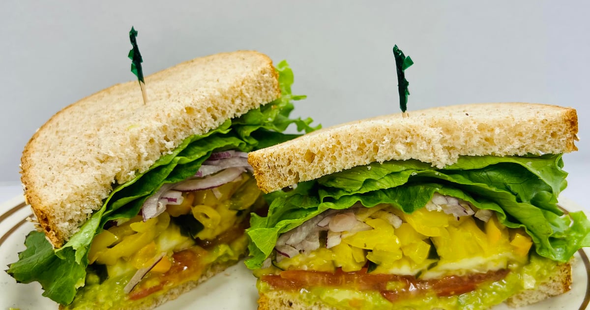 Cold Veggie Sandwich - Sequoia Sandwich Company