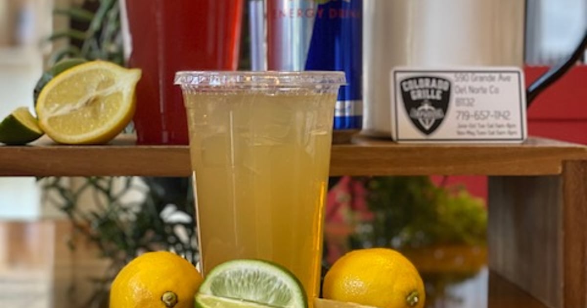 Flavored Red Bull Lemonade - Menu - Colorado Grille & Tap House