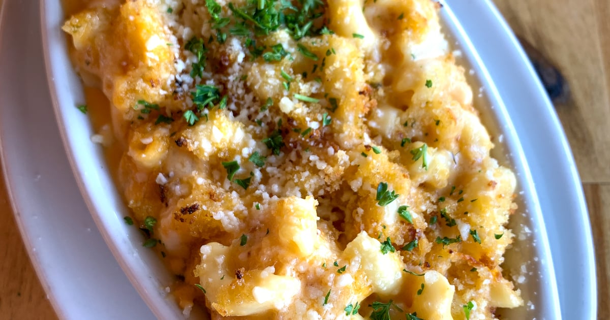 5 Cheese Elbow Mac and Cheese - Mardi Gras Menu - Nice Guys Nola