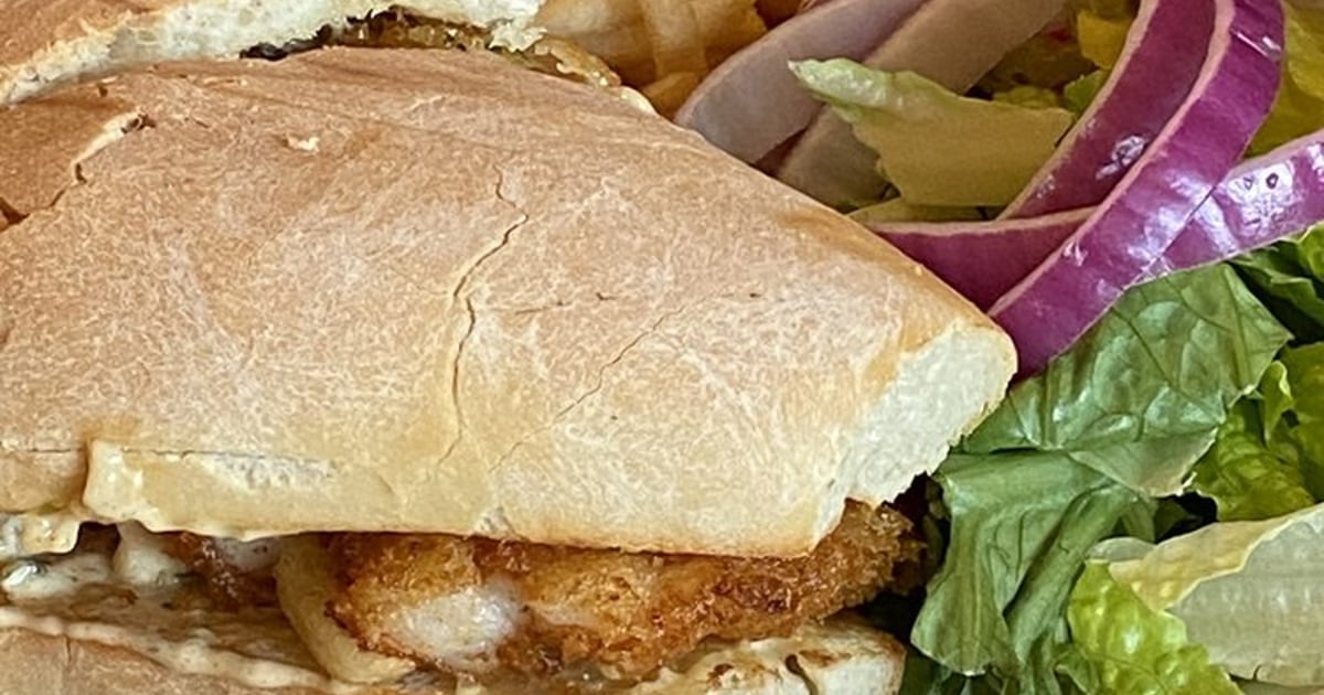 Catfish Po'Boy Lunch - Main Menu - Bourbon Street Seafood Kitchen ...
