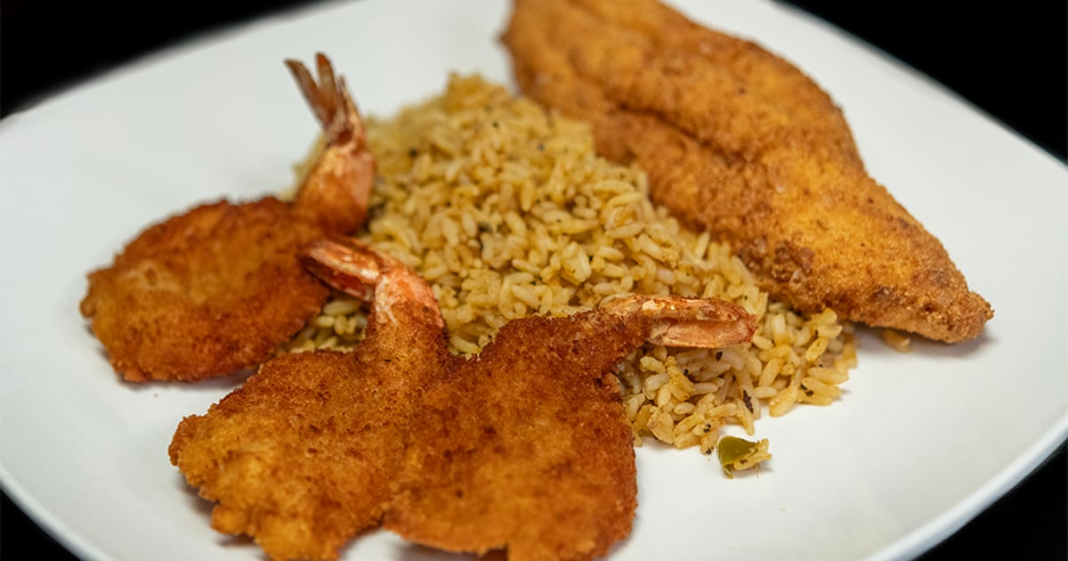 Shrimp & Catfish - Main Menu - Bourbon Street Seafood Kitchen - Cajun ...