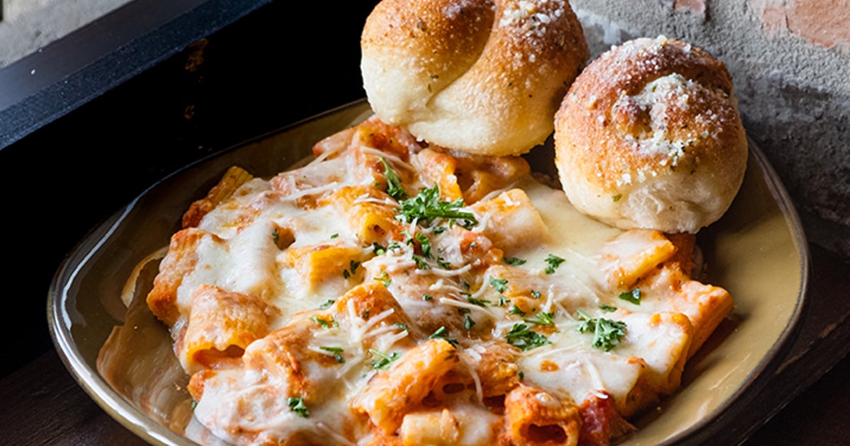 Baked Rigatoni - Food Menu - Santora's Pizza Pub & Grill