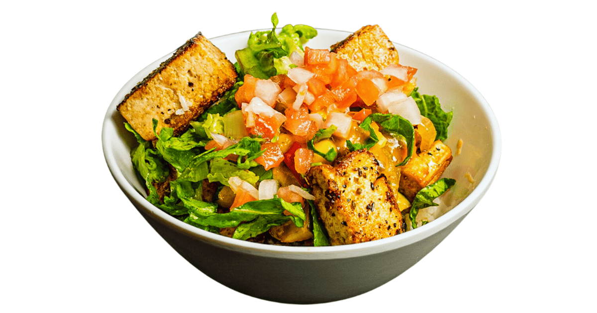 Tofu Bowl - Buffet Style Tray - Party Size Menu - Brazilian Bowl Fresh ...