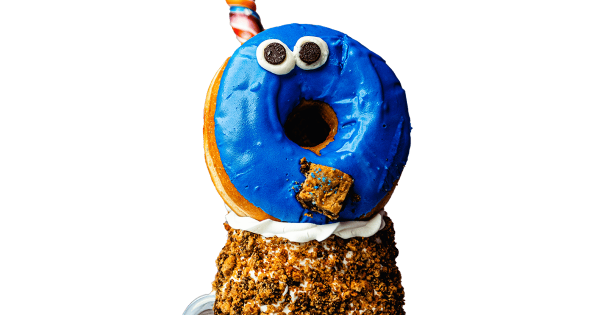 Cookie Monster Insane Milkshake - Brunch Drinks - Sugar Factory