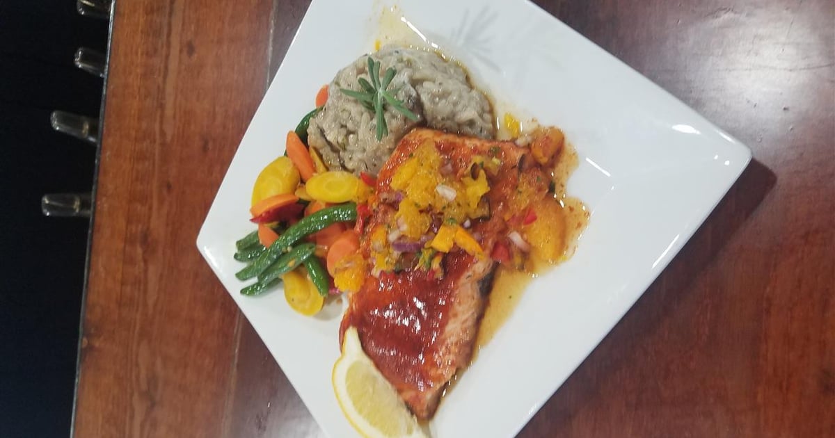 Sockeye Salmon - Dinner Menu - Flathead Harbor at Lakeside - Bar ...