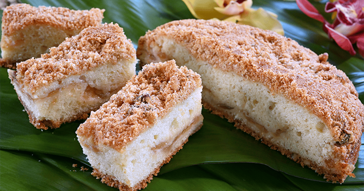 ROUND COFFEE CAKE || Apple - King's Hawaiian Bakery and Restaurant ...