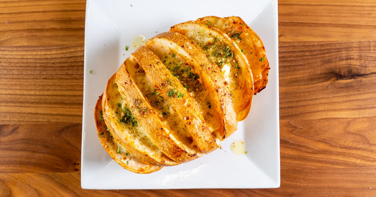 Mediterranean Garlic Bread - Azar's Mediterranean Specialties