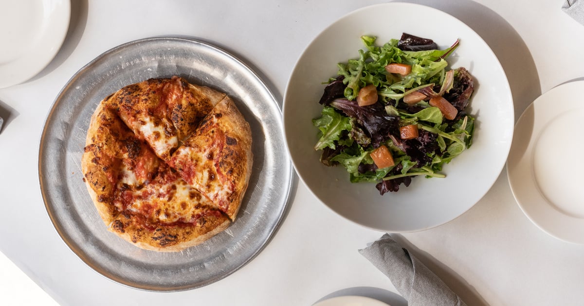 Pizza and Salad Combo - Lunch Menu - Ritrovo