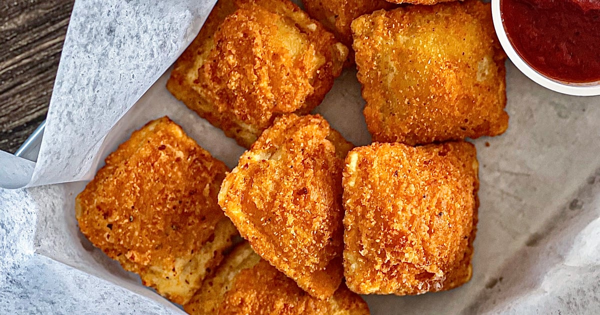 Fried Mozzarella Ravioli - The Twisted Oar - American Restaurant in ...