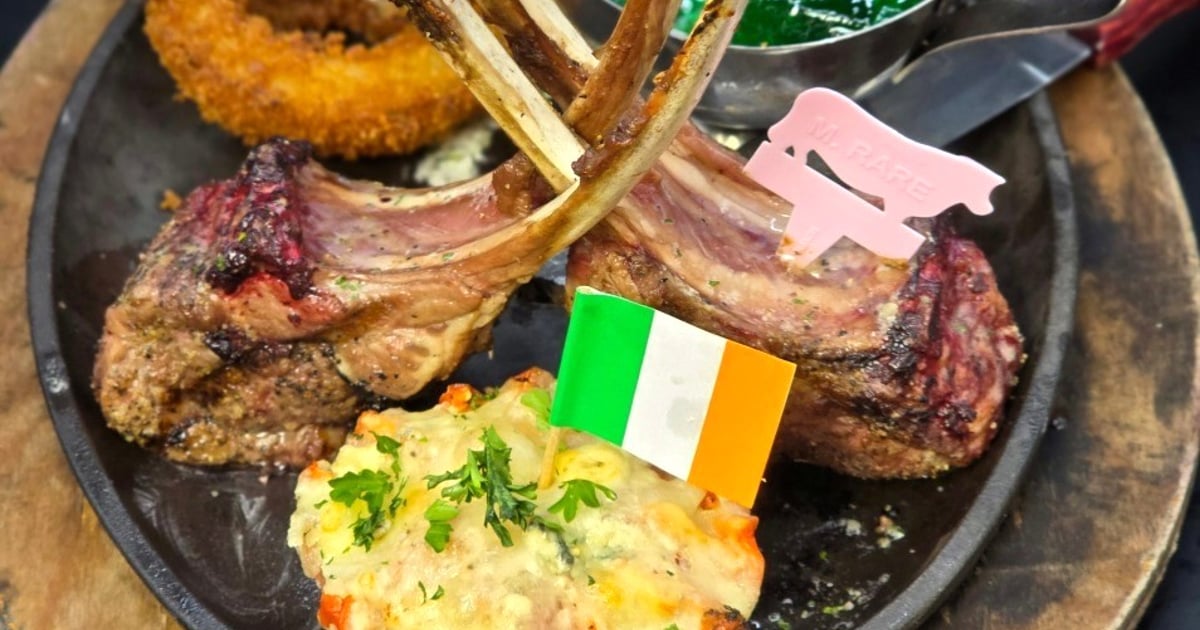 Irish Rack of Lamb - McGuire's Irish Pub