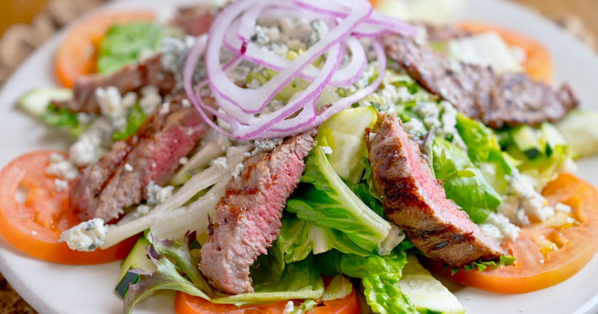 New York Steak Salad - Dinner Menu - Giorgio's San Jose