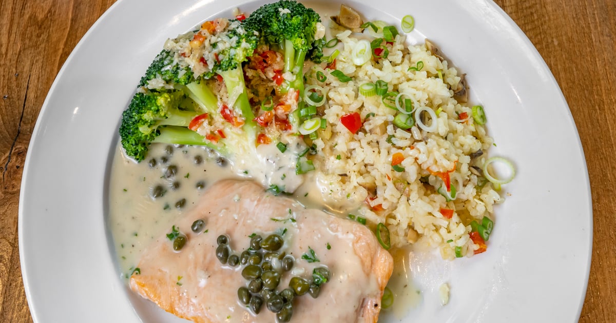 Fresh Baked Salmon - Giorgio's San Jose