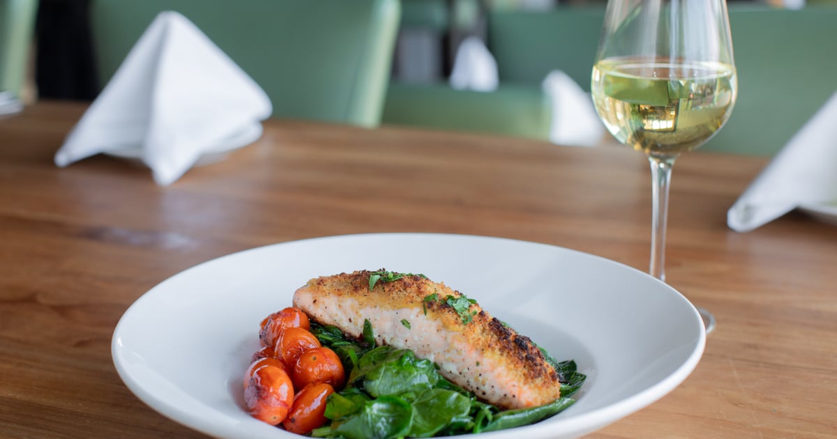 Roasted Salmon - Dinner - Filomena's Italian Kitchen - Italian ...