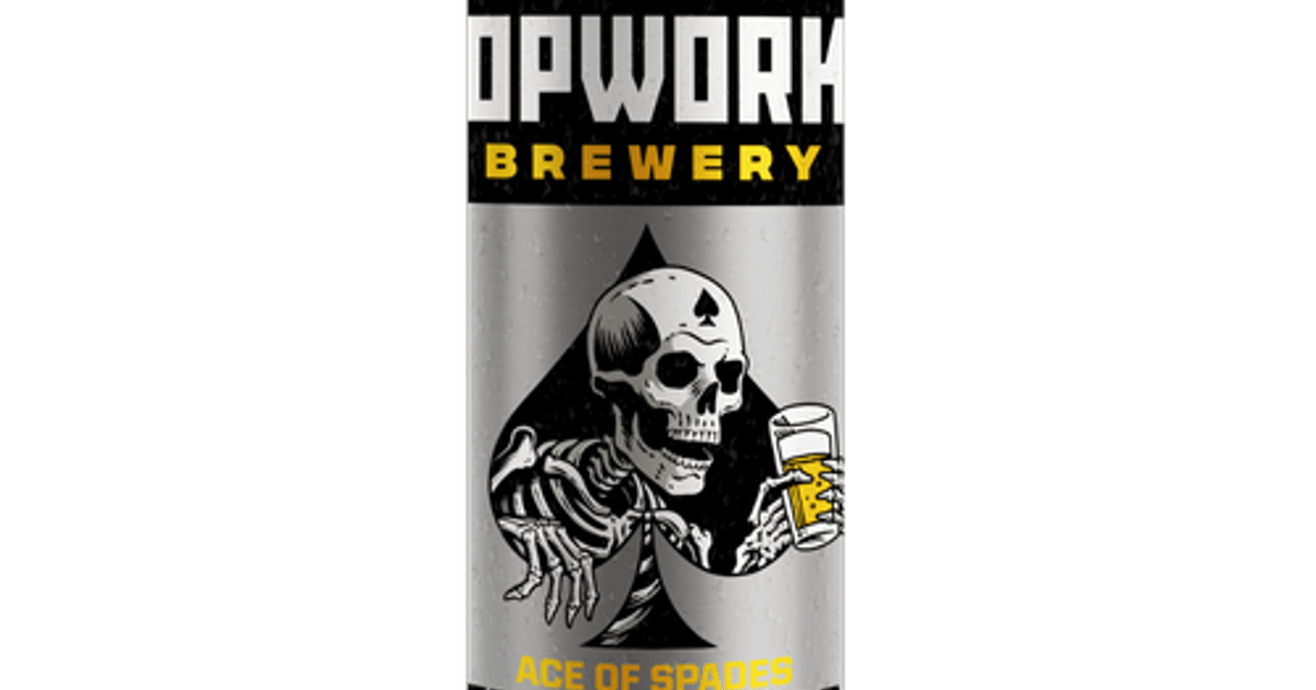Ace of Spades Imperial IPA - Hopworks Brewery