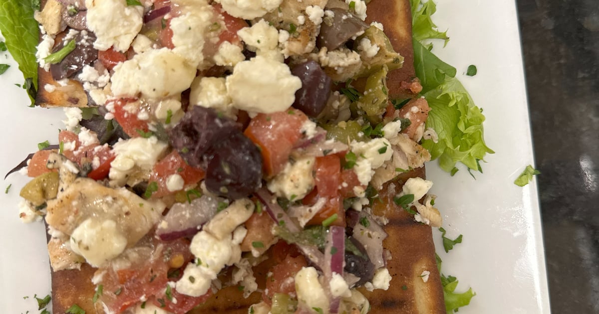 GREEK FLAT BREAD - Angela's Italian Restaurant - Italian Restaurant in ...