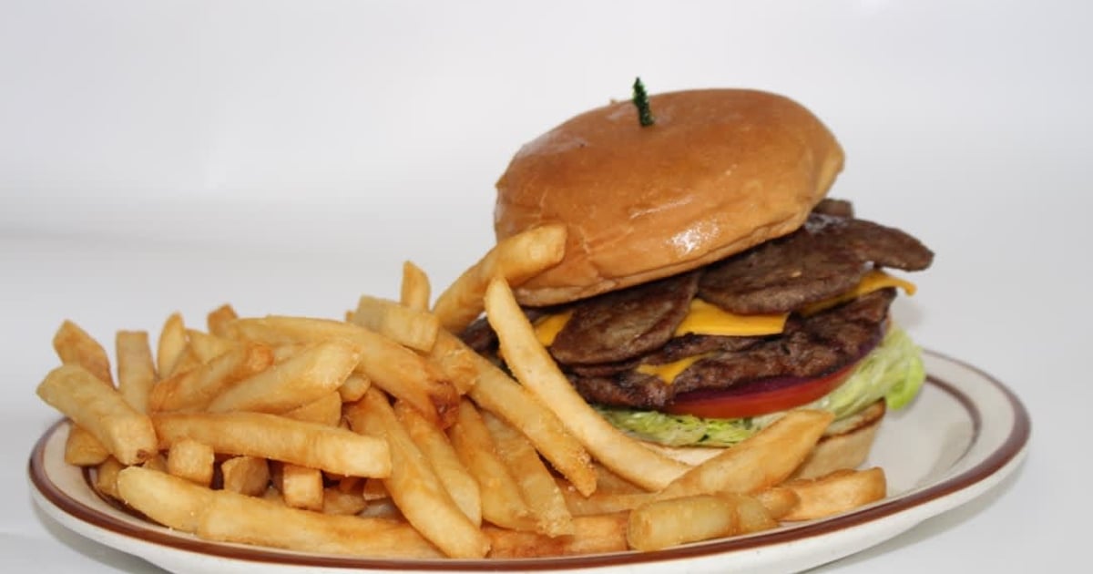 Gyro Double Burger - Tam's Burgers - Burger Joint in Yucaipa, CA