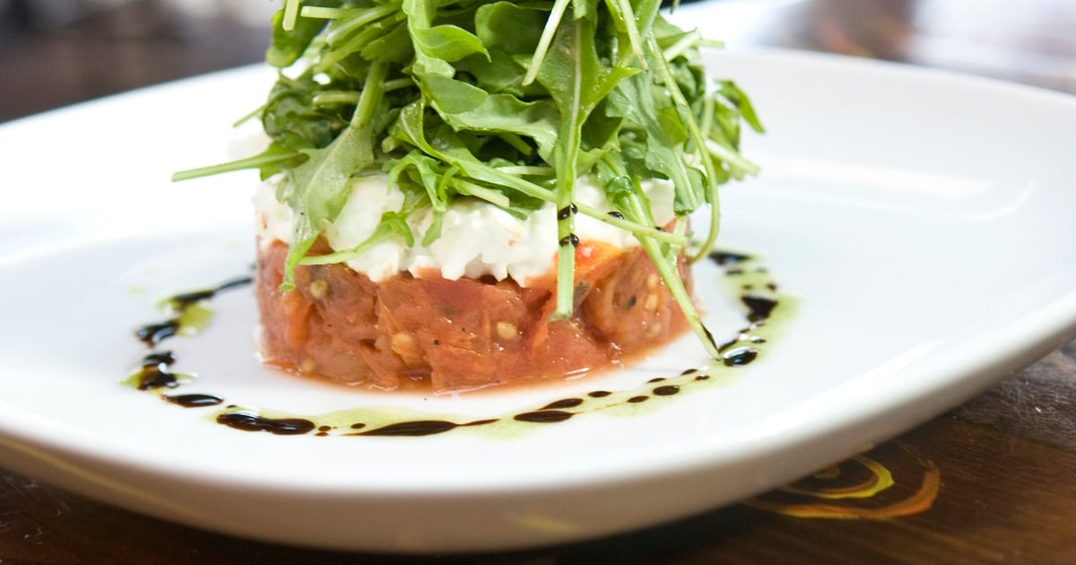 Tartare de Tomate - Lunch & Dinner Menu - Anis Cafe & Bistro - French ...
