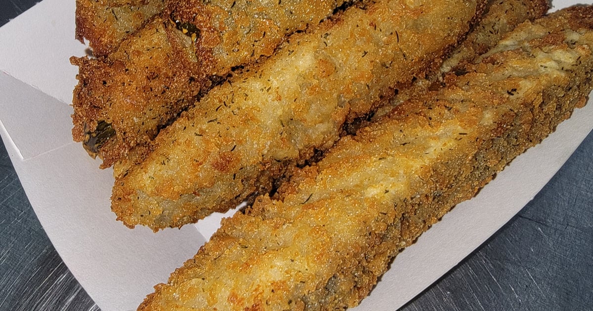Fried Dill Pickle Spears - Lake Gaston Pizza & More - Family Style ...