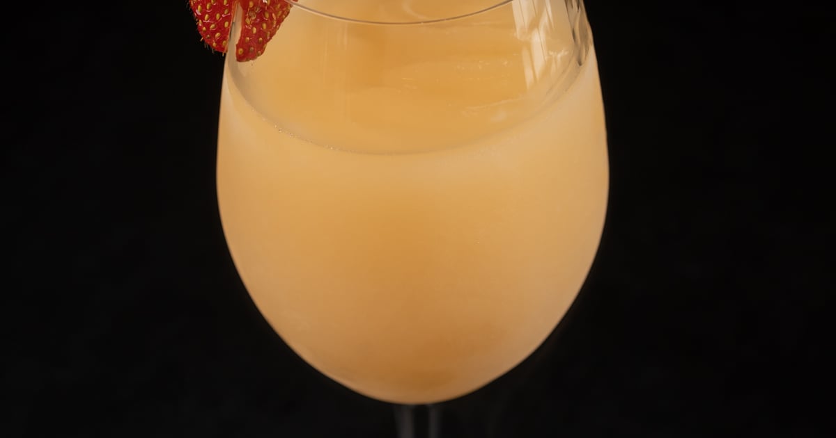 Champagne Frozen Bellini - District 7 Grill - American Restaurant in TX
