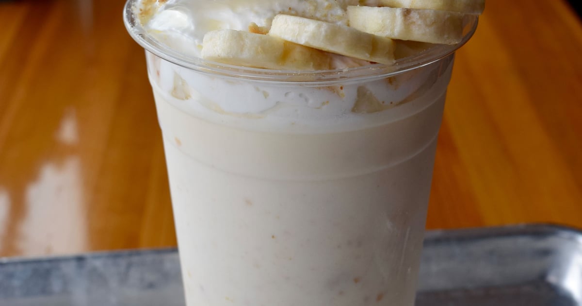 April Special - Banana Cream Pie Shake - Seasonal - CHOM Burger ...