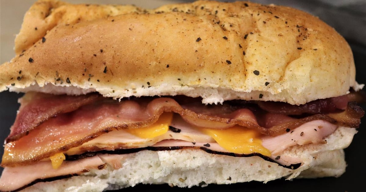 Turkey Club with Bacon - Half Sandwich - Grassland's Market - American ...