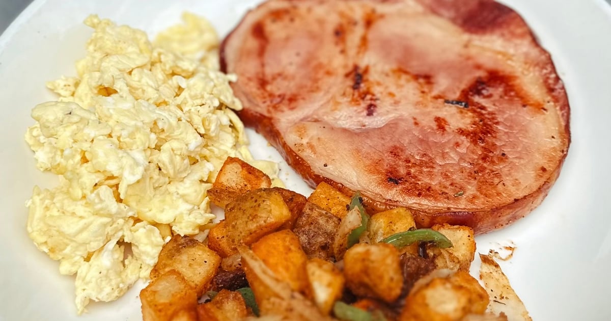Ham Steak and Eggs - Anthony's Thornton Park - Italian Restaurant in ...