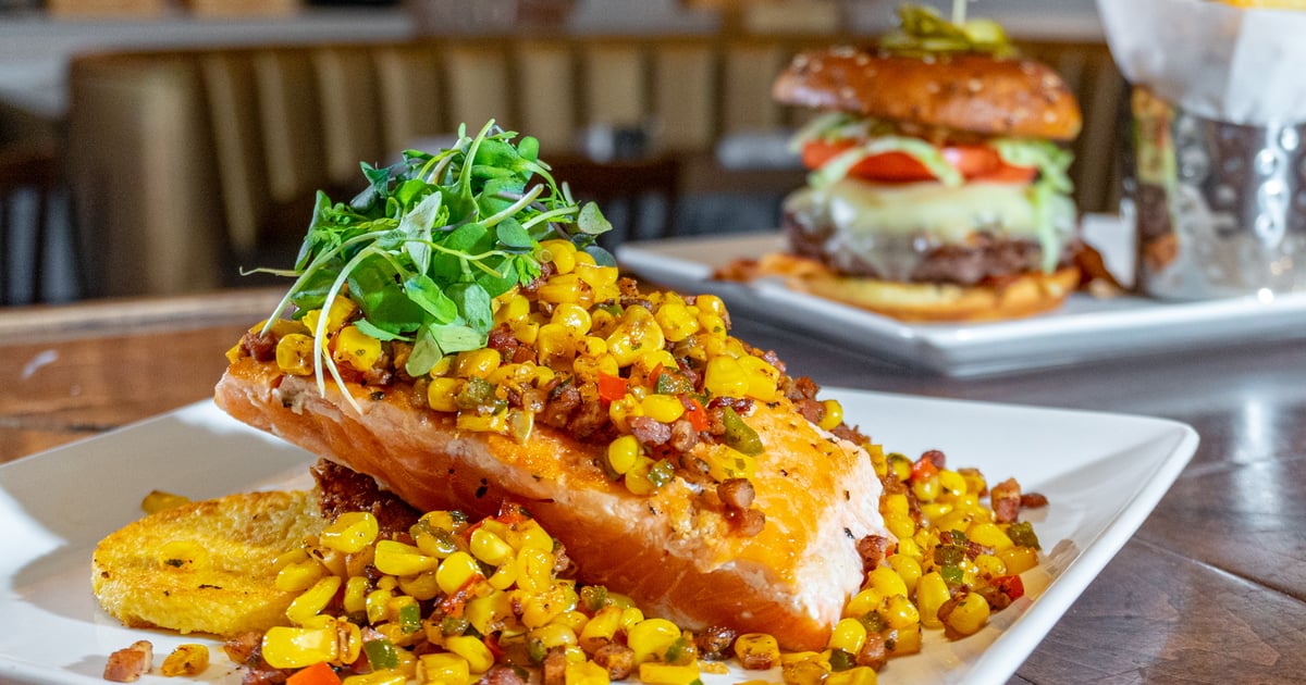 Low-Country Norwegian Salmon* - Dinner - Webb Custom Kitchen - Restaurant in Gastonia, NC