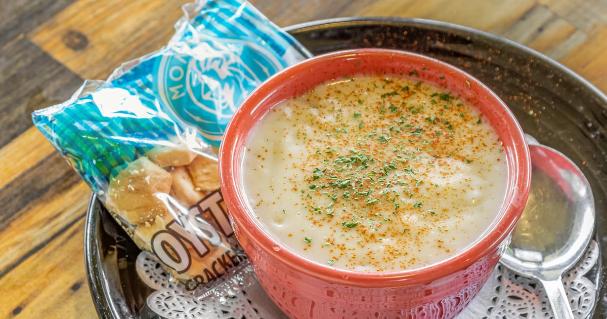 Clam Chowder - Menu - The Quarterdeck Seafood Bar & Grill - Seafood ...