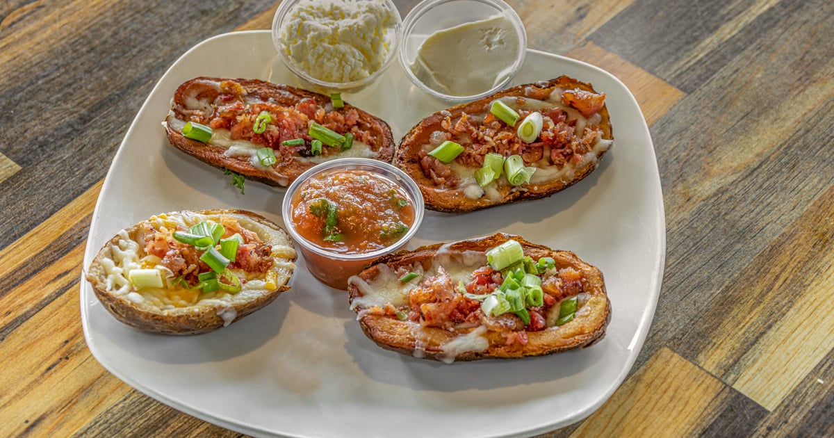 Potato Skins - The Quarterdeck Seafood Bar & Grill - Seafood and ...