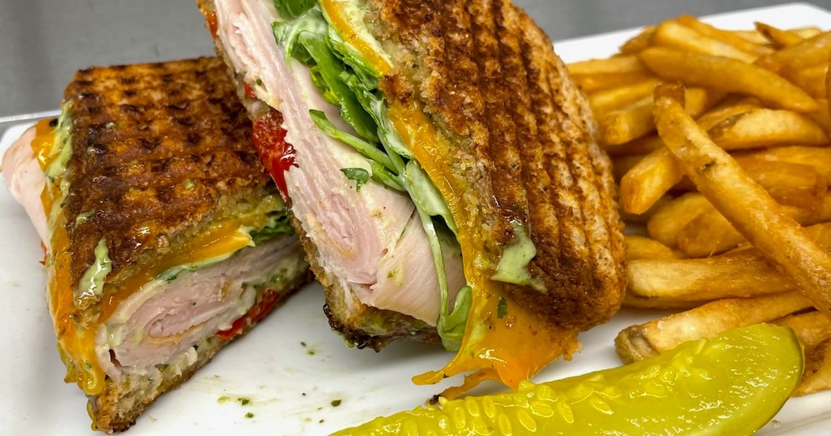 Smoked Turkey Panini - Twin Willows
