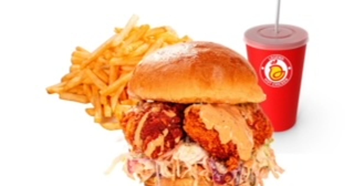 Combo #1. Jumbo Sando Combo - Menu - Legend Hot Chicken - Chicken ...