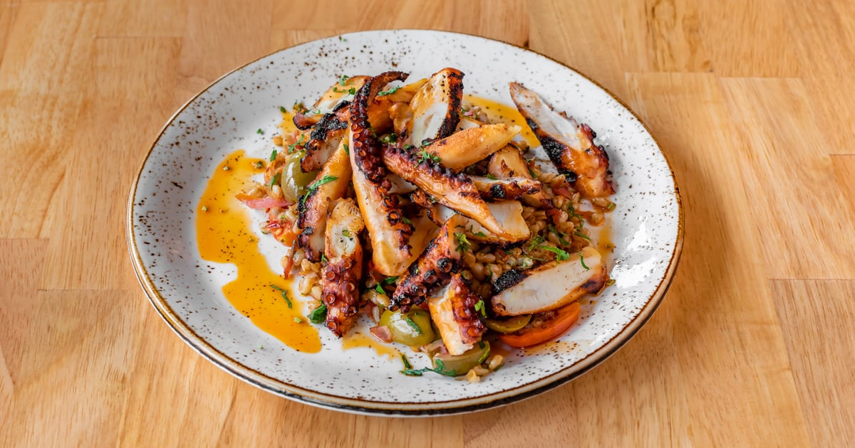 Charred Octopus - Menu - Wood & Fire Neapolitan Style Pizza - Pizza ...
