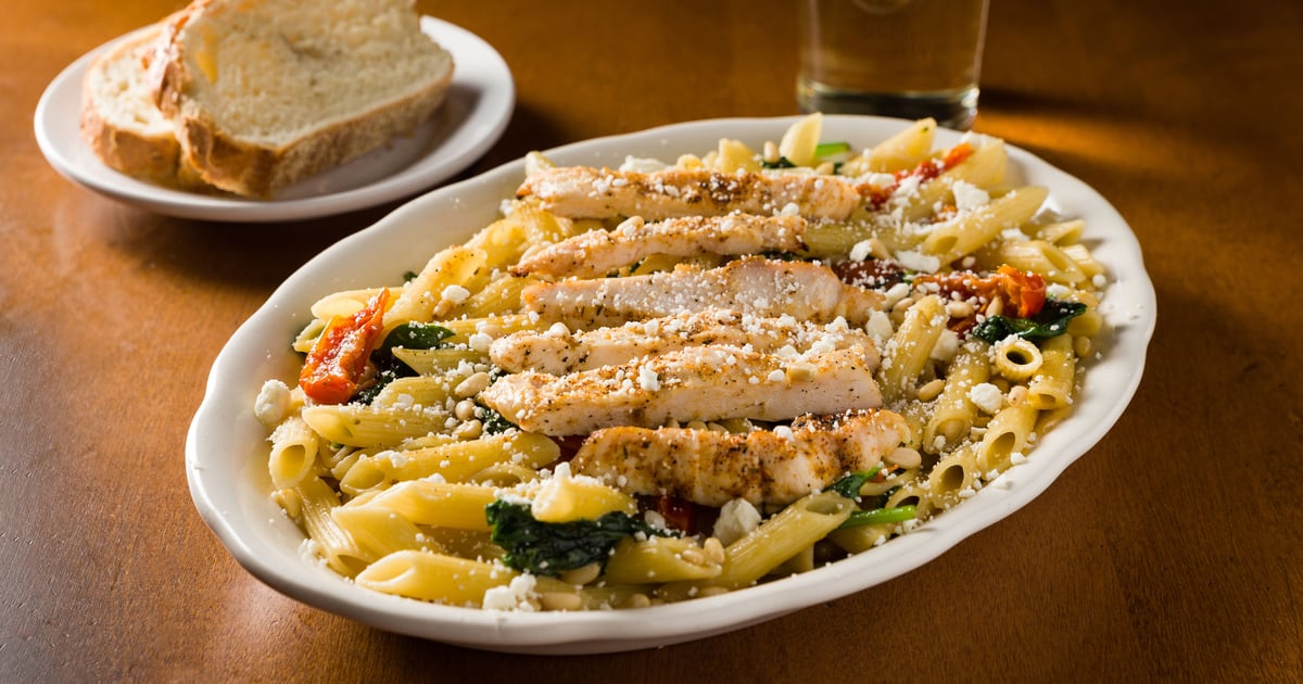 Mediterranean Pasta - Pane's Restaurant - Italian Restaurant in North ...