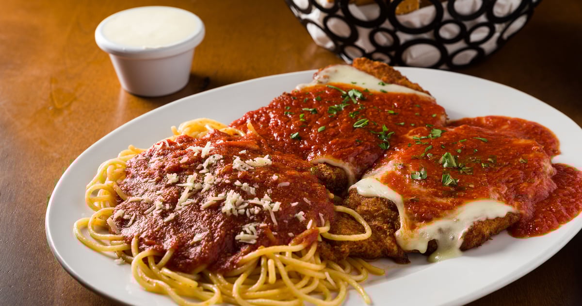 Eggplant Parmesan - CATERING MENU - Pane's Restaurant - Italian ...