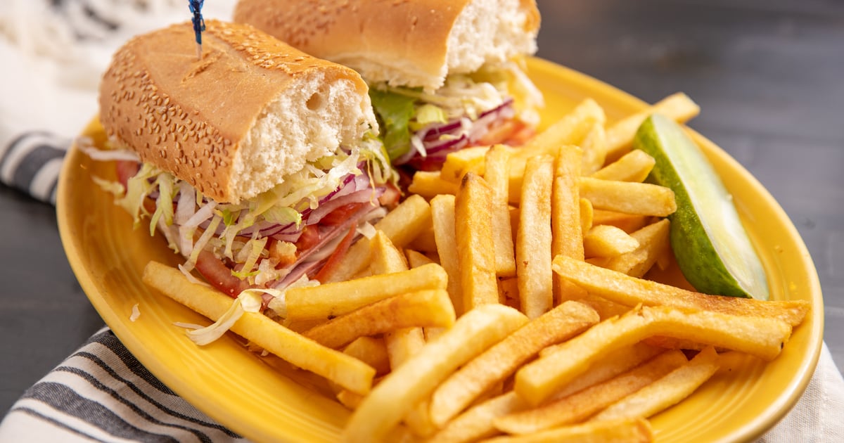 Italian Cold Cut Sandwich - Lunch Menu - The Original Pizza Cookery