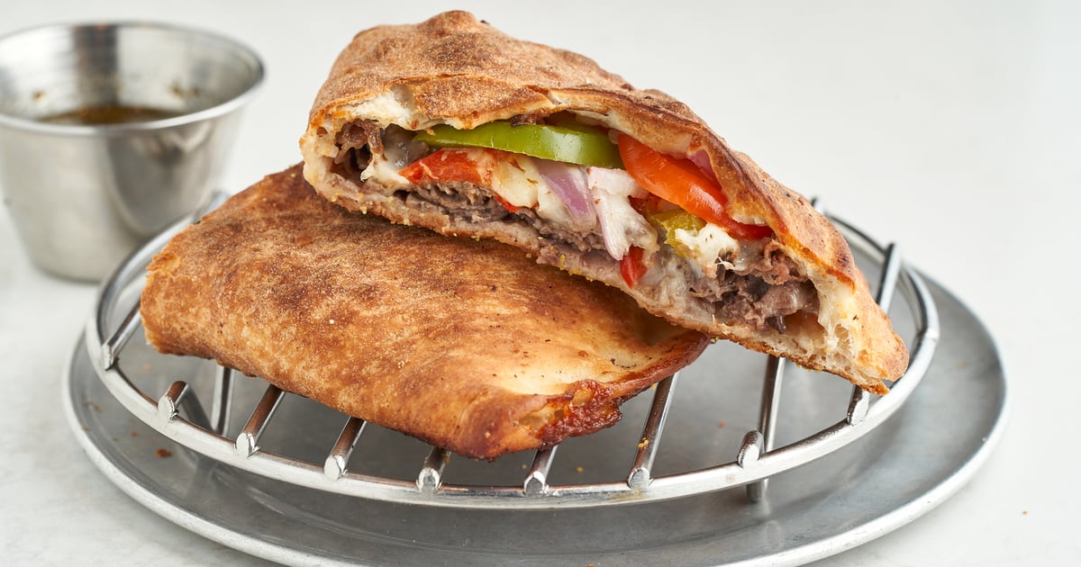 CHICAGO STEAK CALZONE - Spinato's Pizzeria