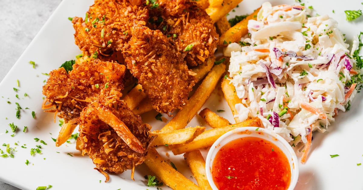 Coconut Shrimp Basket - Shell Shack - Texas