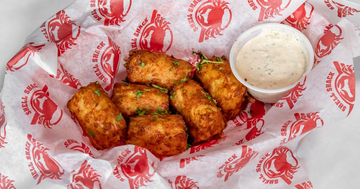Crab Stuffed Tater Tots - Shell Shack - Texas